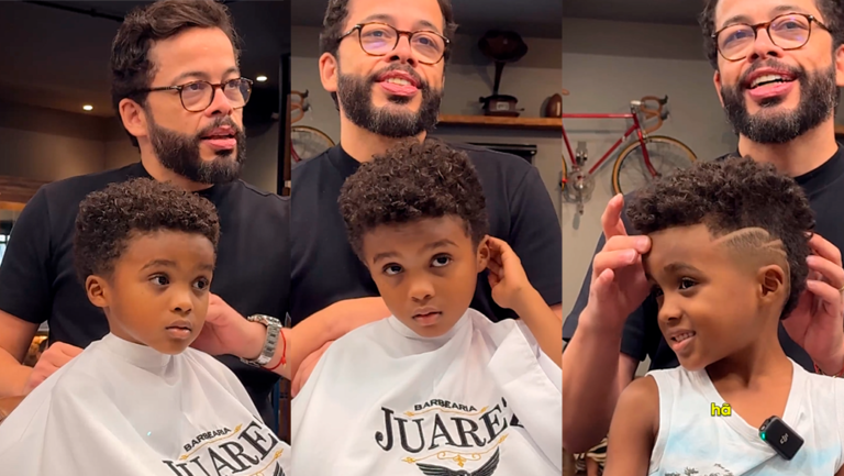 Fã de Vini Jr, criança faz corte de cabelo idêntico e jogador promete ...