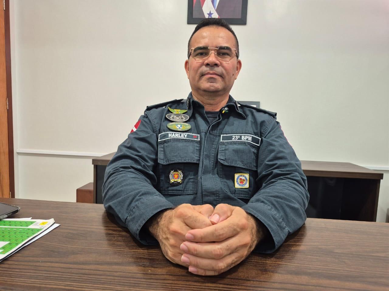 Tenente-Coronel Harley assume o comando do 23° BPM, em Parauapebas ...